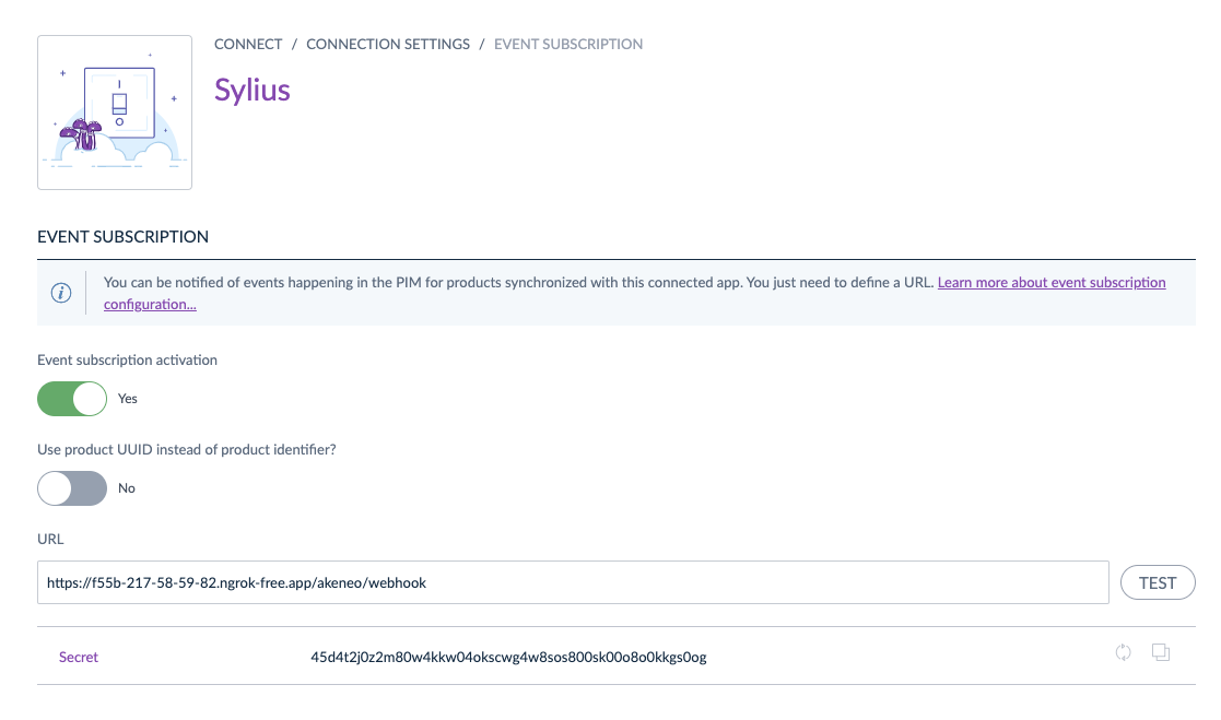 Webhook | Webgriffe Sylius Akeneo plugin documentation Webhook | Webgriffe Sylius Akeneo plugin documentation